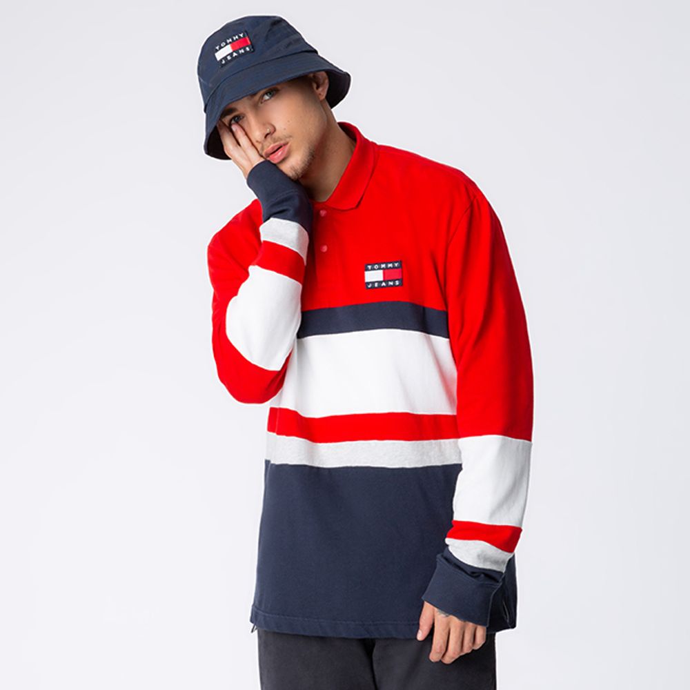 Tommy Jeans Polo Rugby Logo Jersey | TOMMY HILFIGER - Tommy Hilfiger