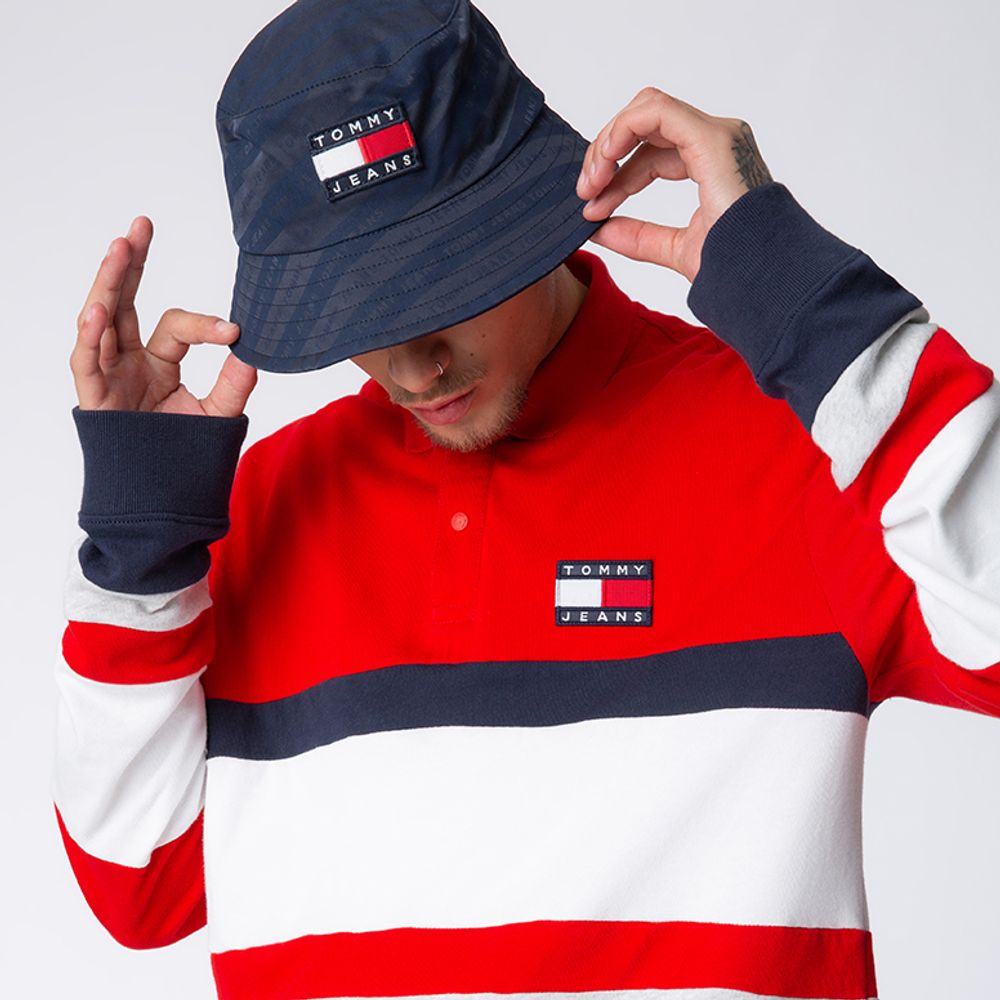 Tommy Jeans Polo Rugby Logo Jersey | TOMMY HILFIGER - Tommy Hilfiger
