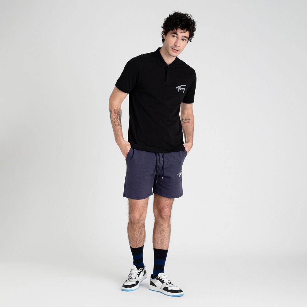 Polo Signature Clássica Tommy Jeans | Tommy Hilfiger - Tommy Hilfiger