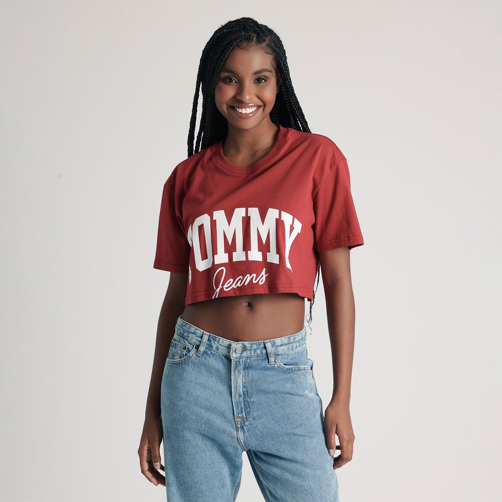 Top Cropped New Varsity Tommy Jeans | Tommy Hilfiger - Tommy Hilfiger